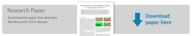 COCO - Common Objects in Context
